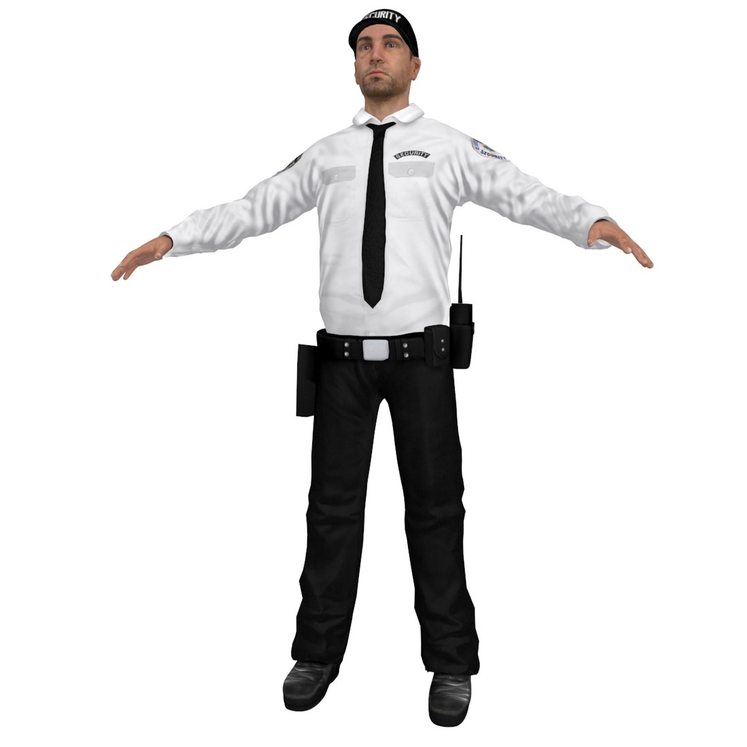 3d Rigged Security