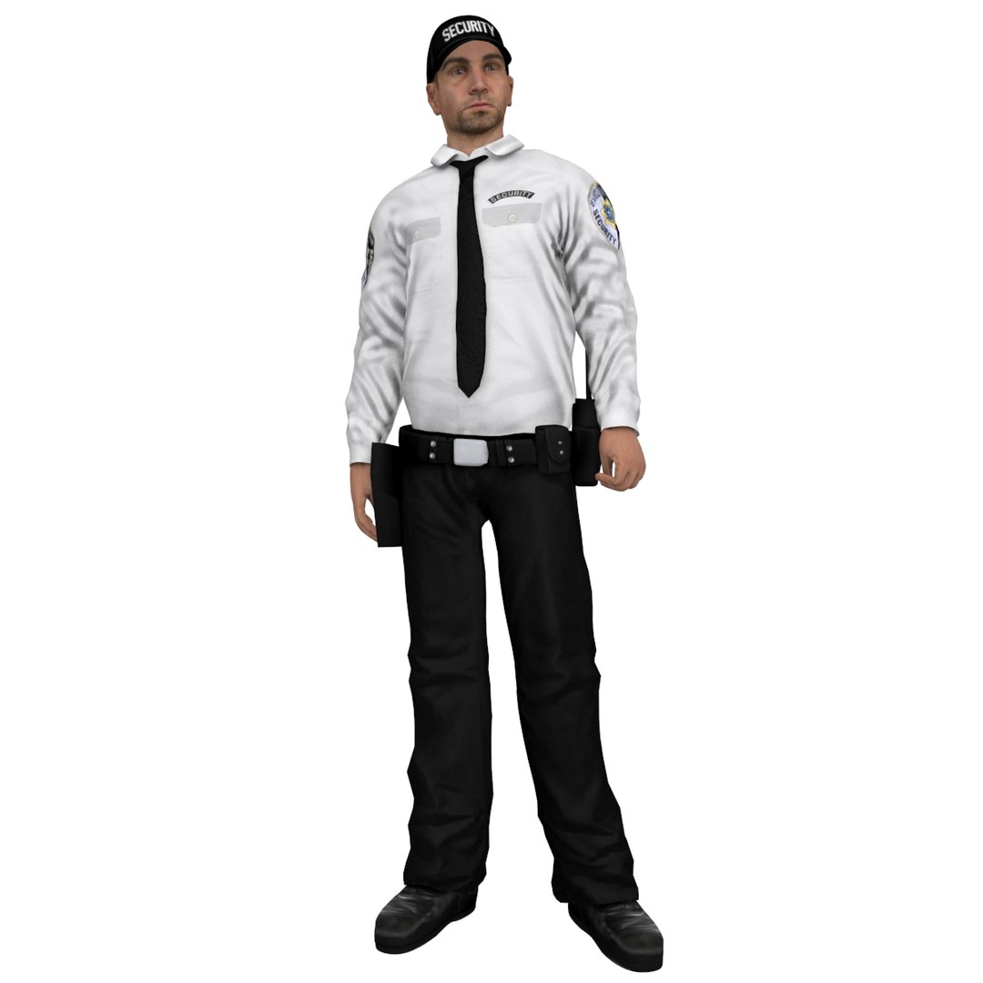 3d Rigged Security