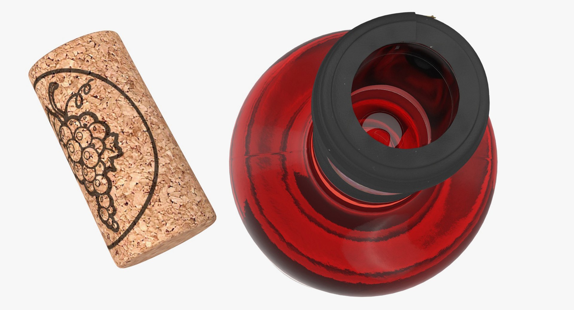 3D Model Wine Bottles - TurboSquid 1332837