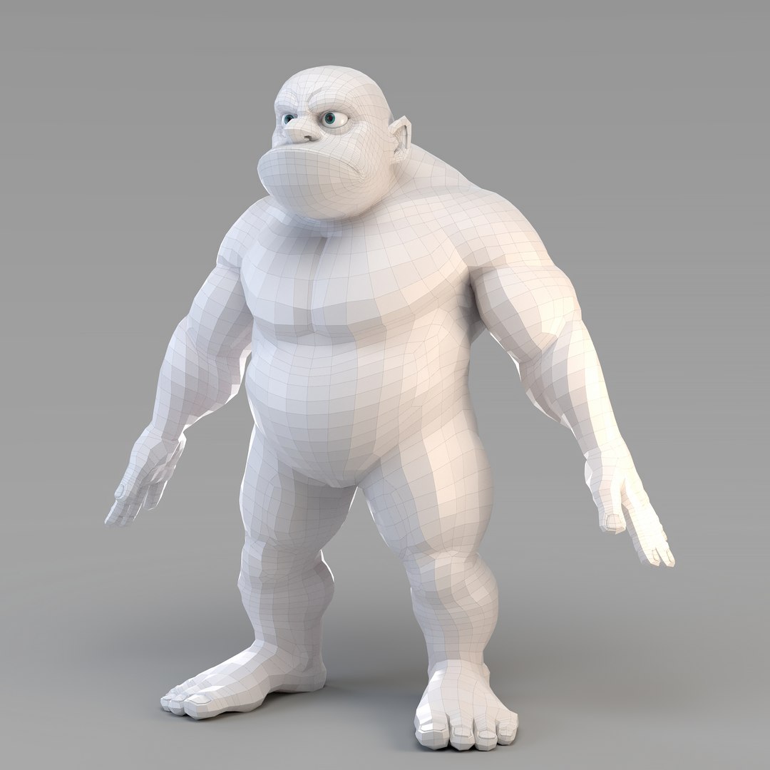 Male giant model - TurboSquid 1620228