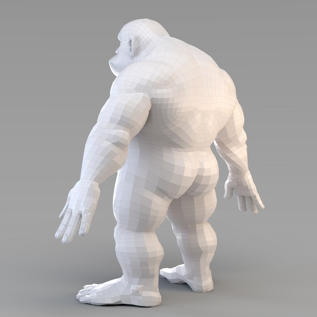 Male giant model - TurboSquid 1620228