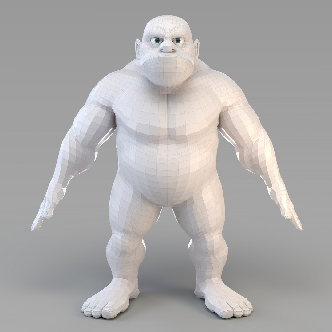Male giant model - TurboSquid 1620228