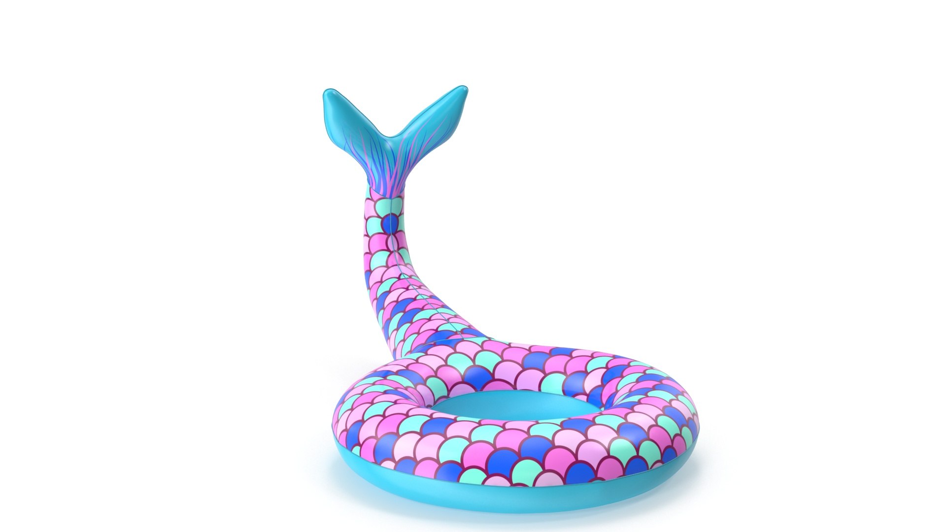 3D Giant Mermaid Tail Pool Float Model - TurboSquid 1756718