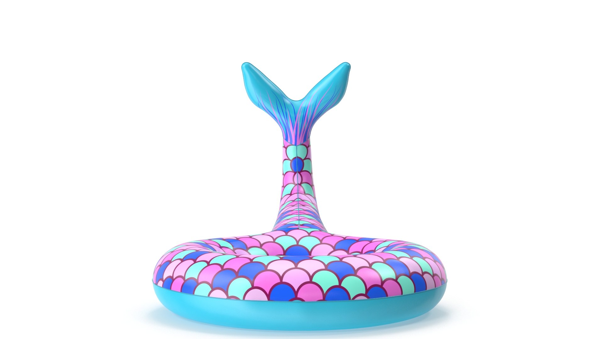 3D Giant Mermaid Tail Pool Float Model - TurboSquid 1756718