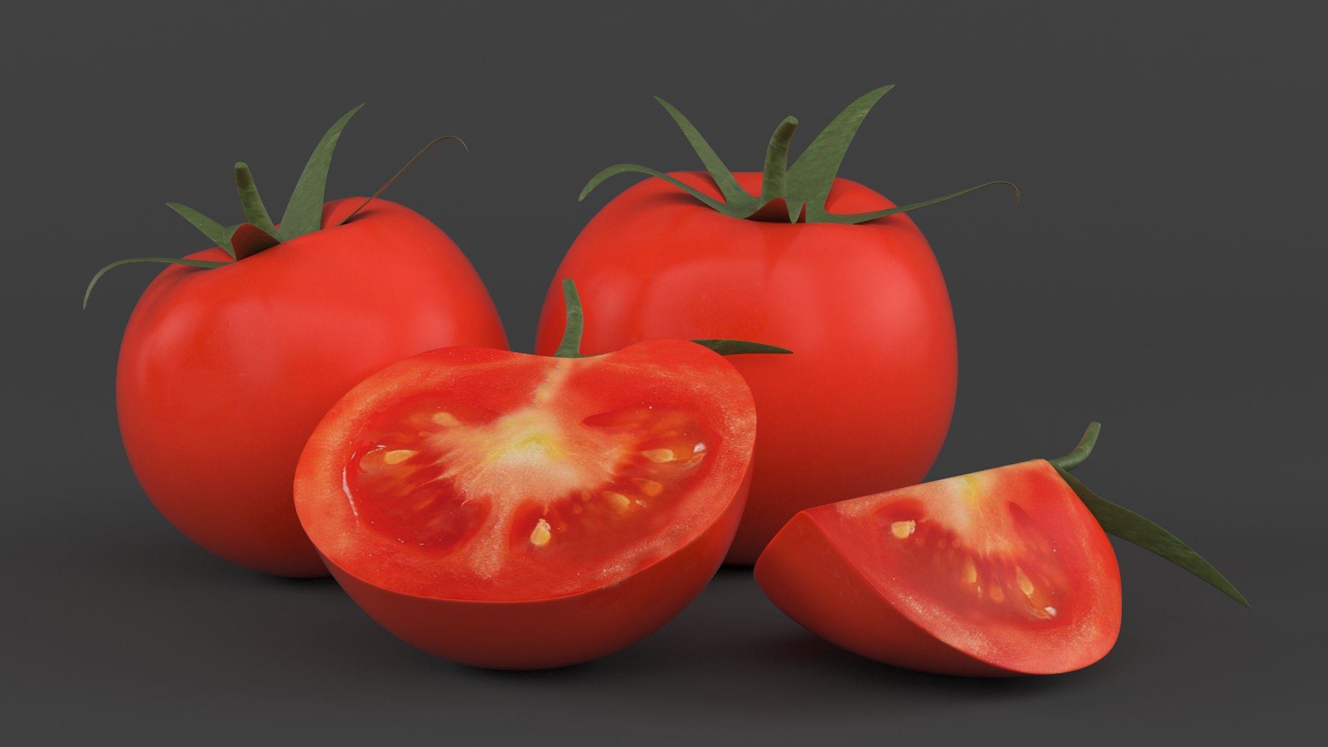 3D Model Tomato - TurboSquid 1956235