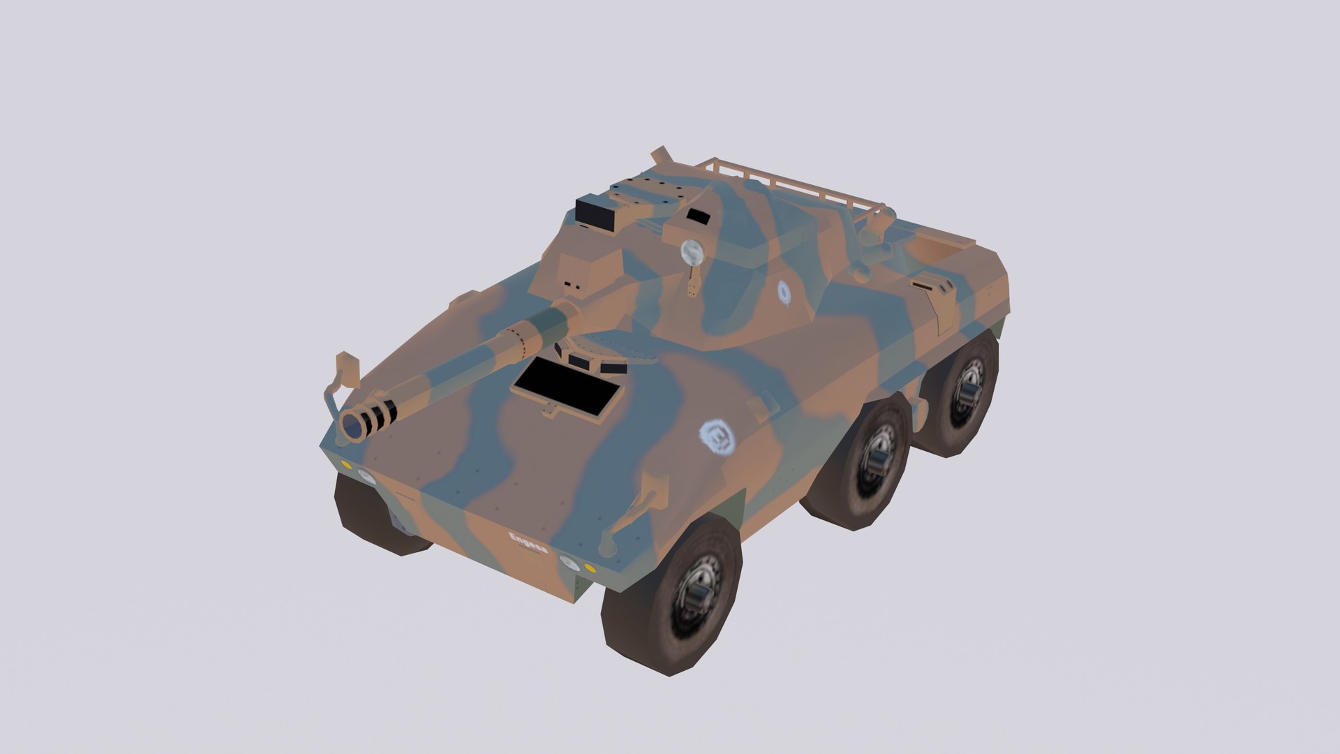 Engesa EE-9 Cascavel EB Model - TurboSquid 2060972