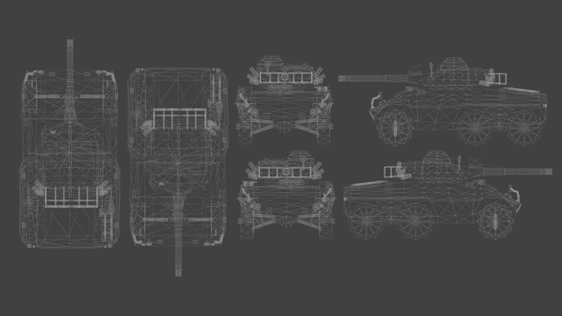 Engesa EE-9 Cascavel EB Model - TurboSquid 2060972