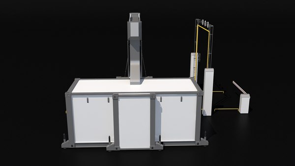 Border X-Ray Truck Control 3D model - TurboSquid 1828201