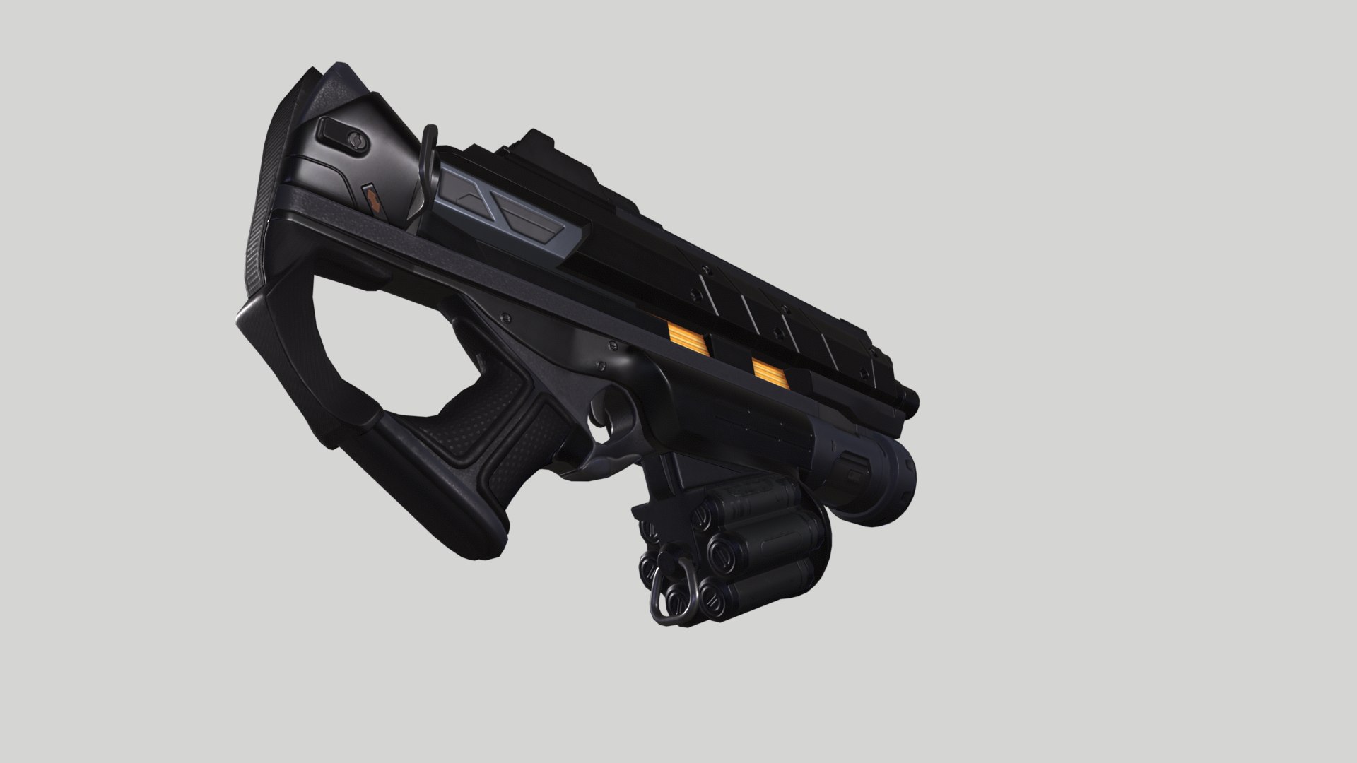 Grond Pistol 3D - TurboSquid 2035753