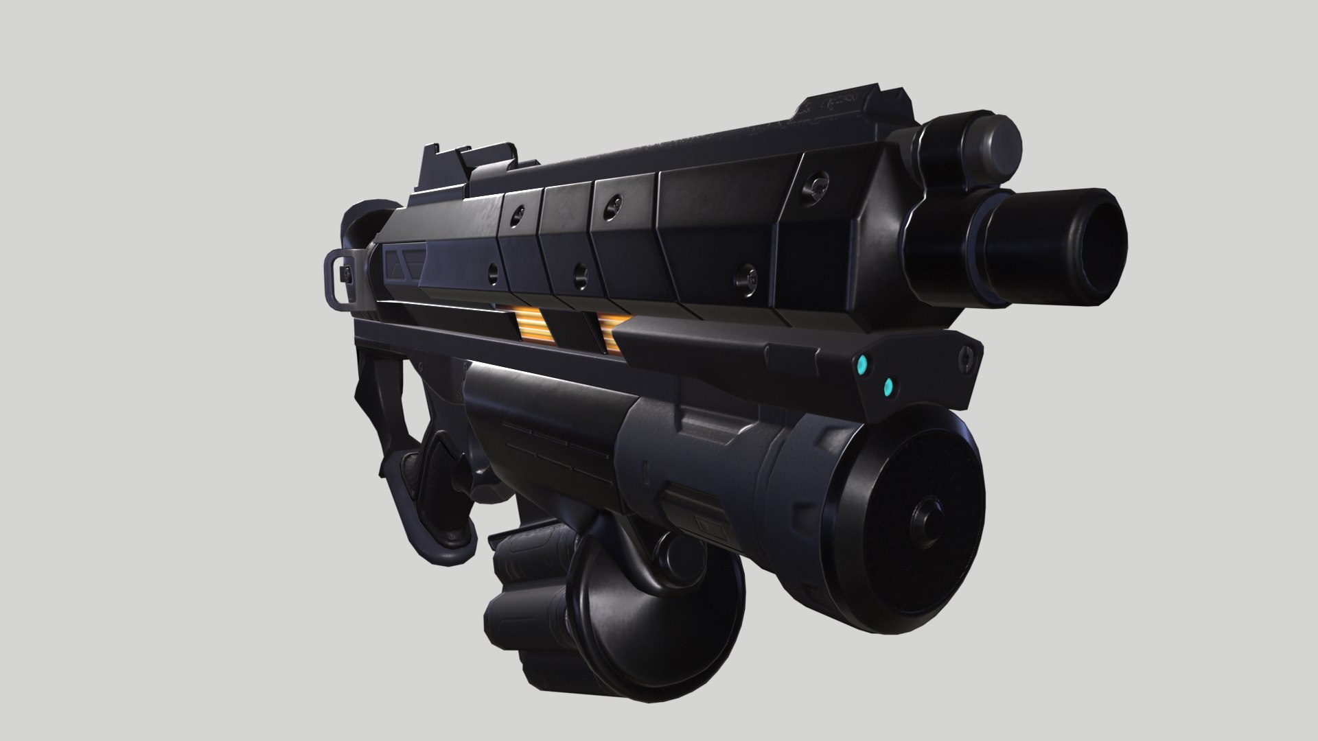 Grond Pistol 3D - TurboSquid 2035753