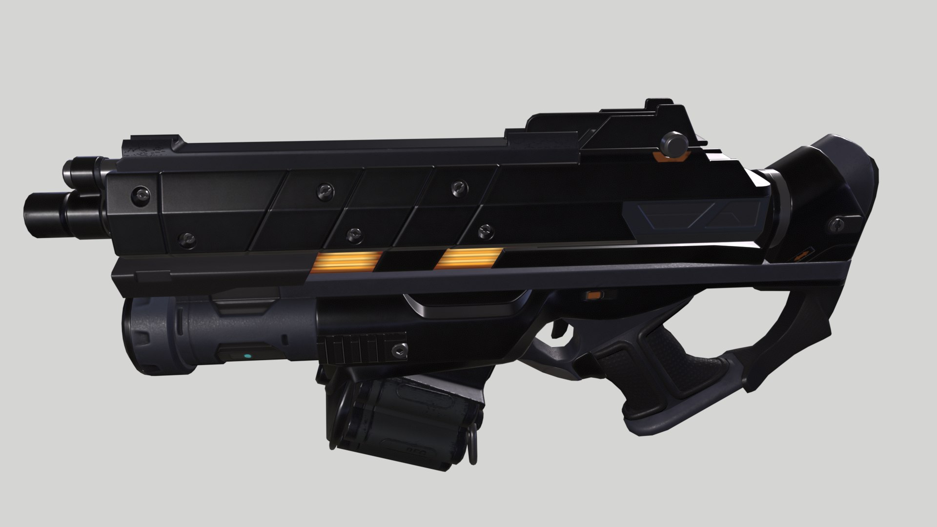 Grond Pistol 3D - TurboSquid 2035753