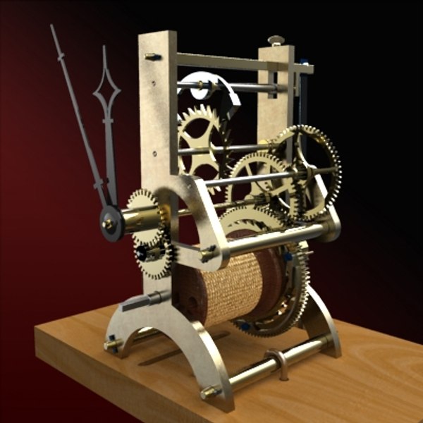 Clock Mechanism 3D Models for Download | TurboSquid