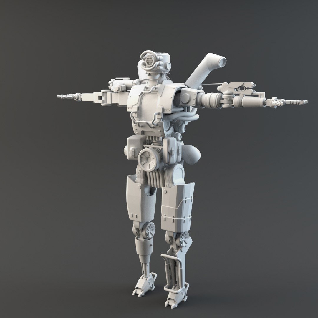 3D Robot Character - TurboSquid 1410318