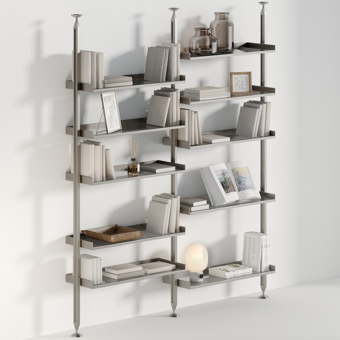 Rimadesio Zenit Bookcase Model - TurboSquid 1900682