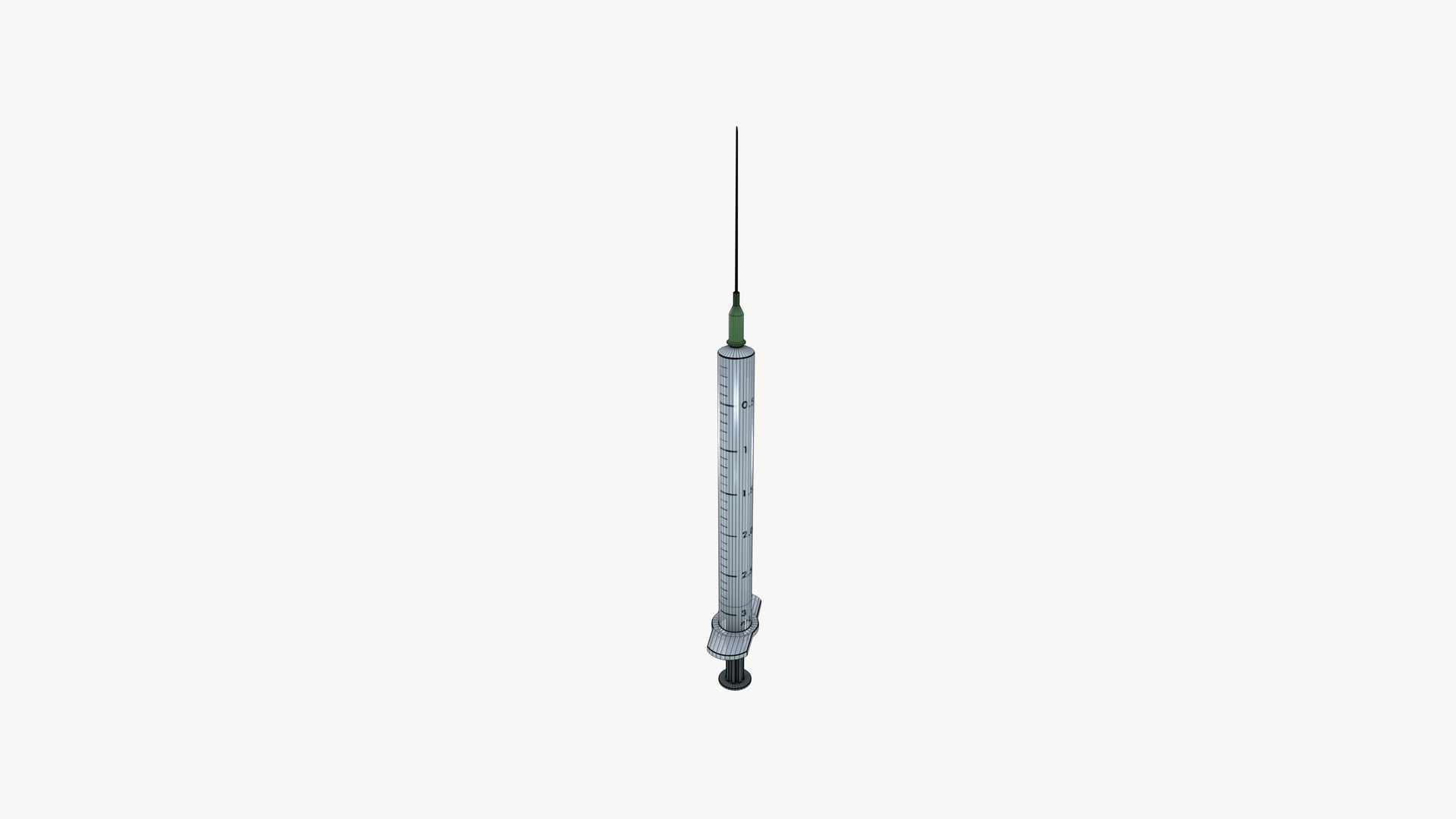 Syringe 3D Model - TurboSquid 2336728