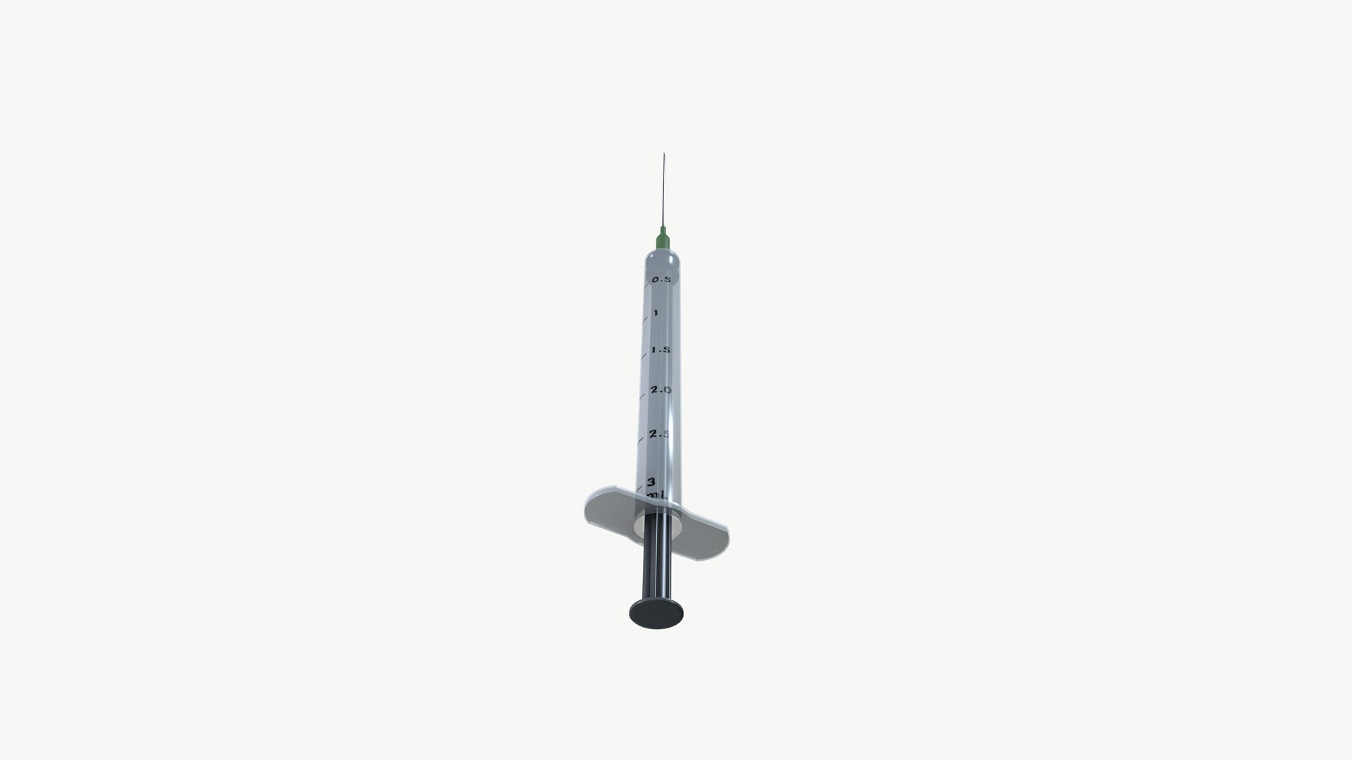 Syringe 3D Model - TurboSquid 2336728