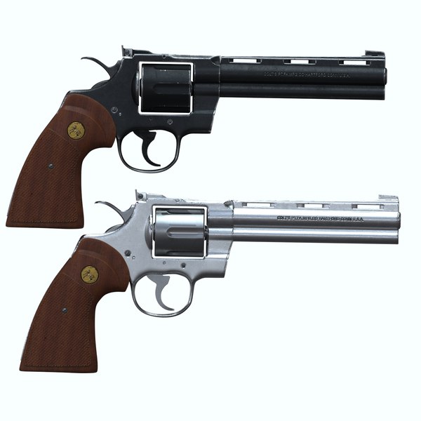 realistic mccree gun 3d model