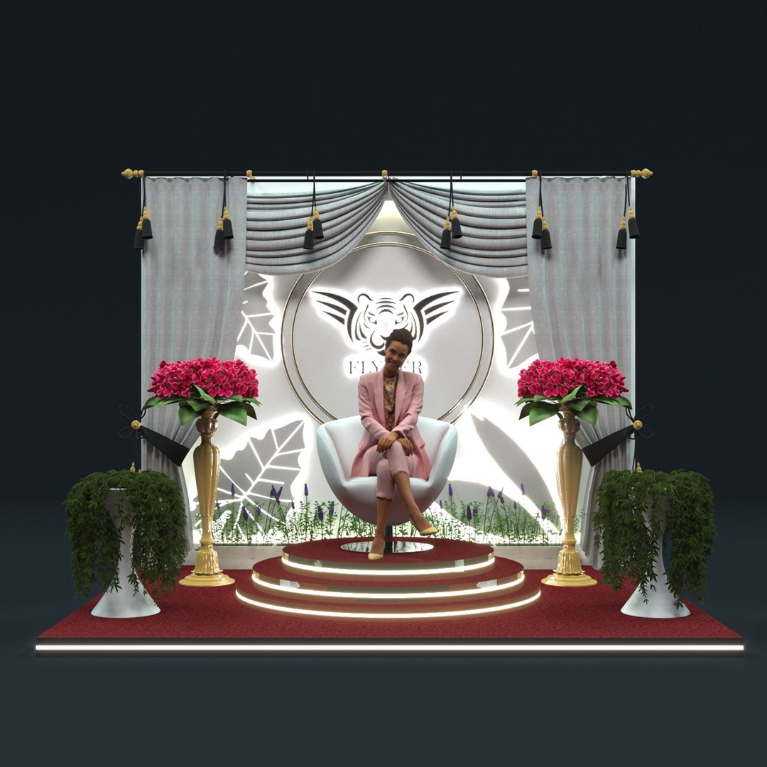 3D Photobooth Design - TurboSquid 2417596
