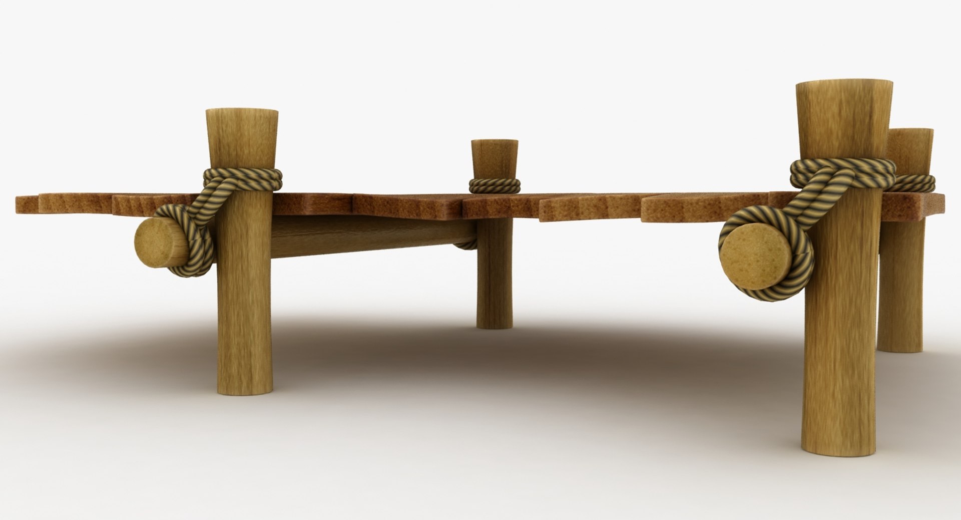 Cartoon Bridge 05 3D Model - TurboSquid 1421317