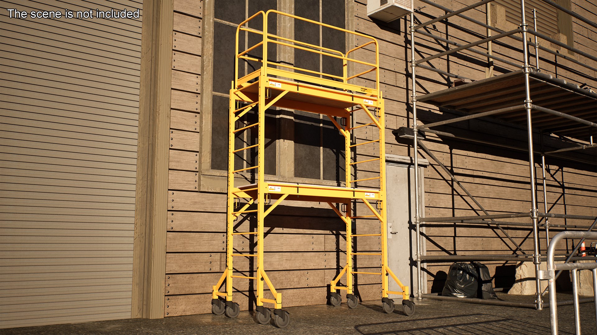 Multi Purpose Rolling Scaffolding 3D model - TurboSquid 2135028