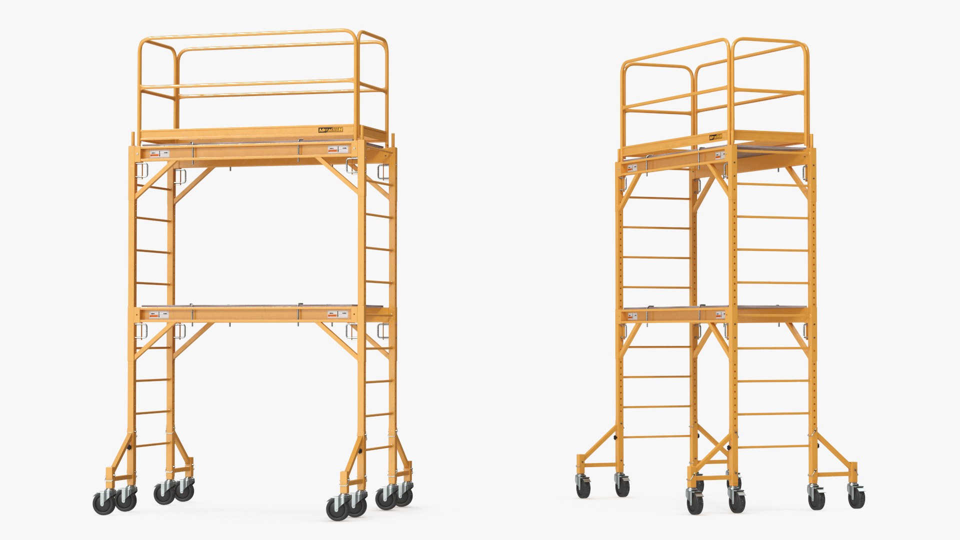 Multi Purpose Rolling Scaffolding 3D model - TurboSquid 2135028