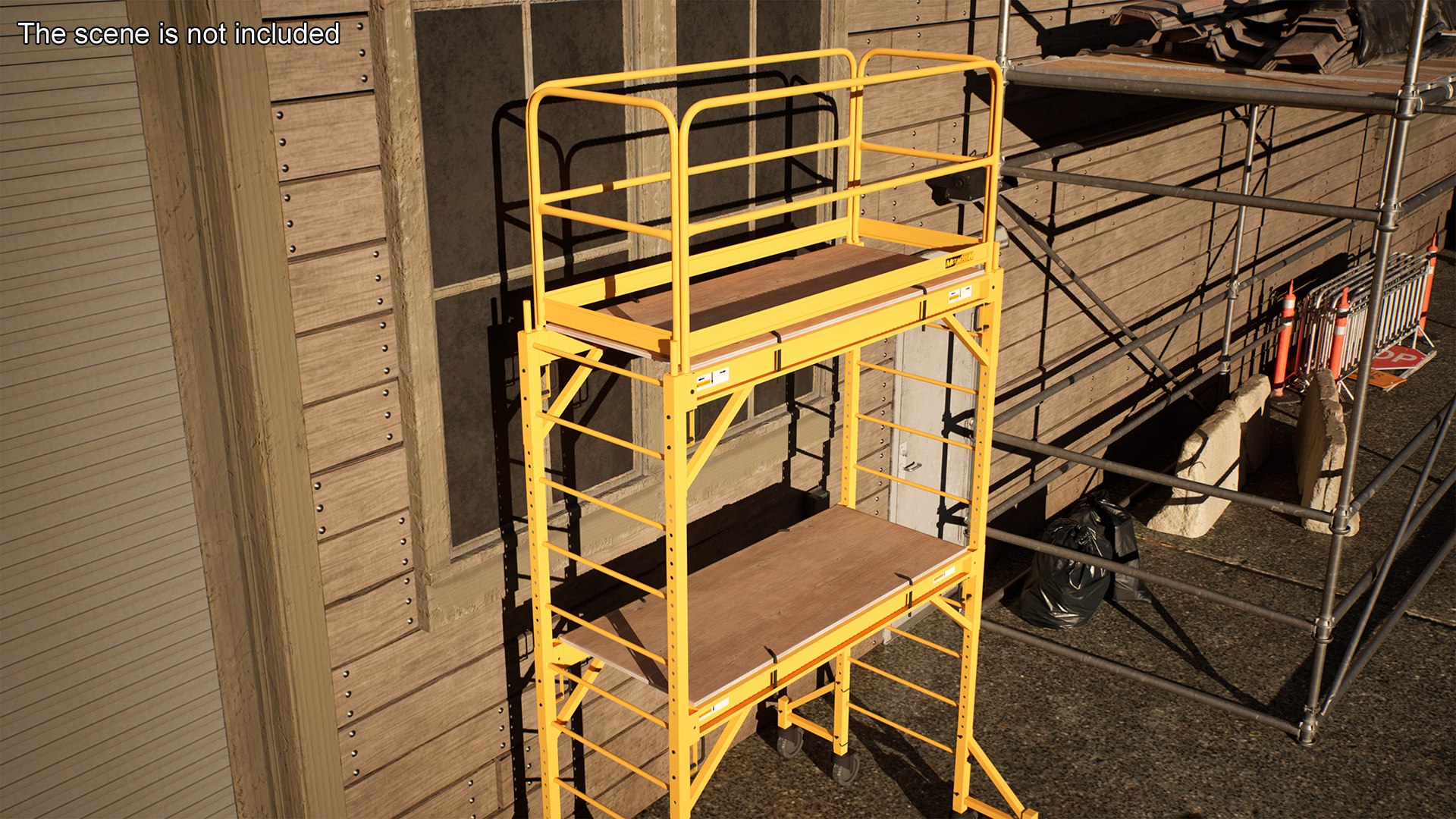 Multi Purpose Rolling Scaffolding 3D model - TurboSquid 2135028