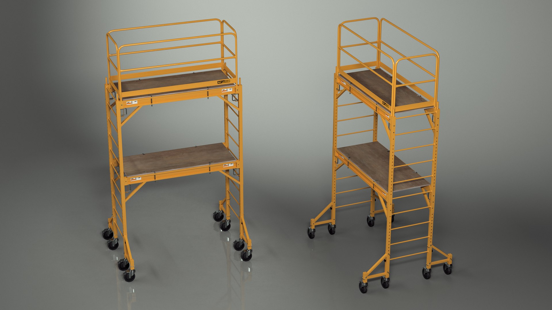 Multi Purpose Rolling Scaffolding 3D model - TurboSquid 2135028
