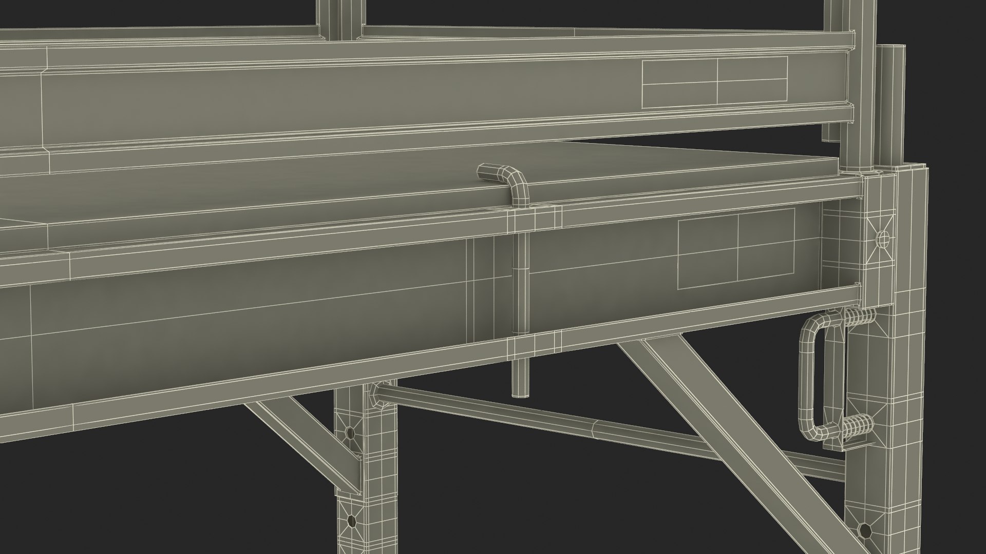 Multi Purpose Rolling Scaffolding 3D model - TurboSquid 2135028