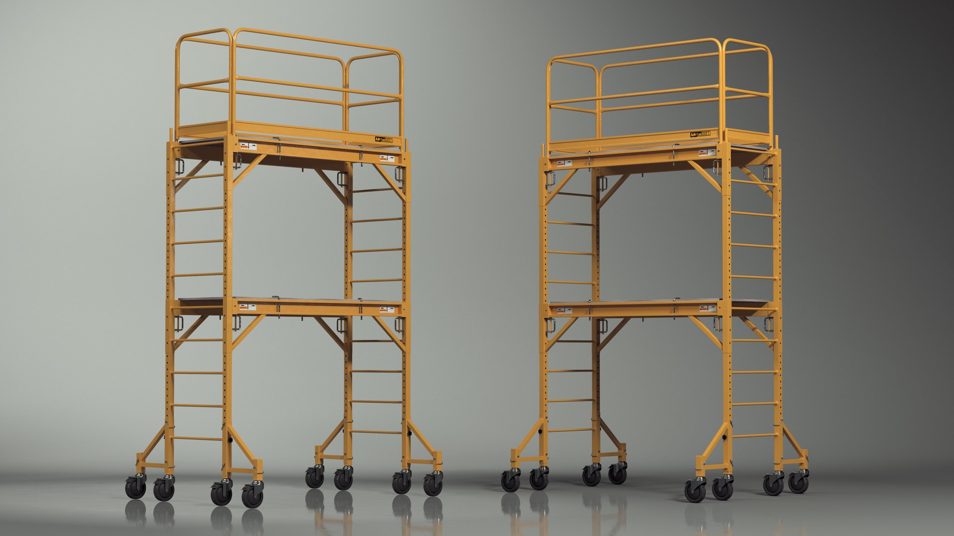 Multi Purpose Rolling Scaffolding 3D model - TurboSquid 2135028