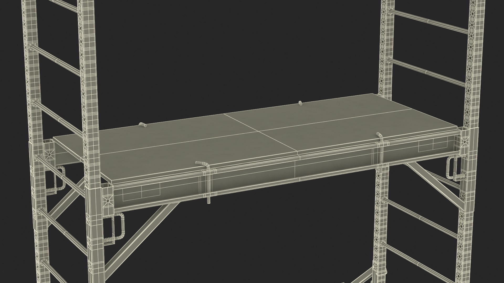 Multi Purpose Rolling Scaffolding 3D model - TurboSquid 2135028