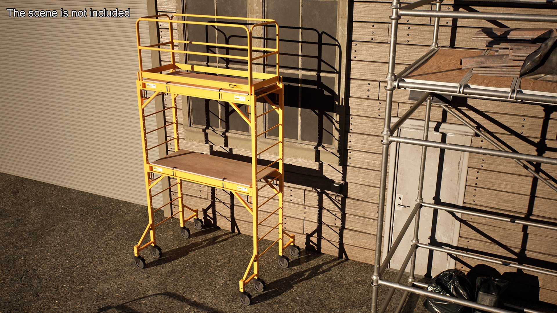Multi Purpose Rolling Scaffolding 3D model - TurboSquid 2135028