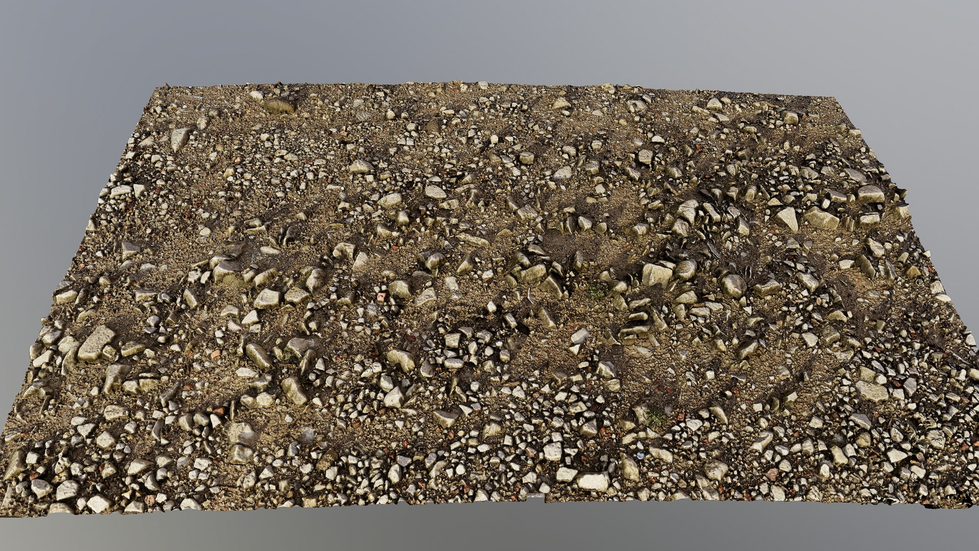 Ground Pebbles Scan 3D - TurboSquid 1818603