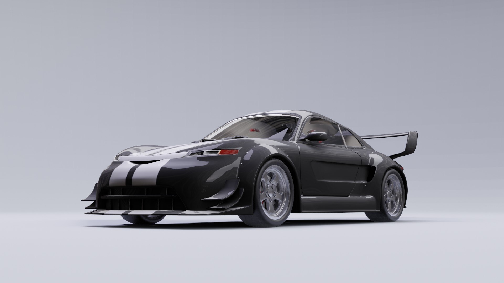 3D Generic Car 06 Model In Blender Model - TurboSquid 1995215