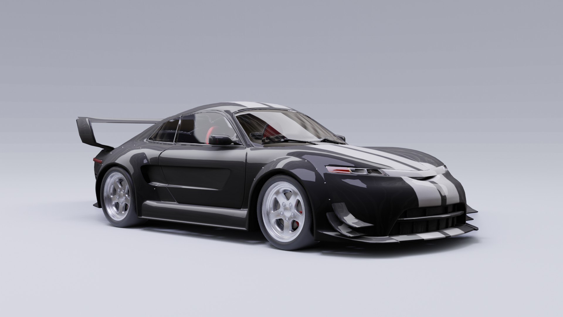 3D Generic Car 06 Model In Blender Model - TurboSquid 1995215