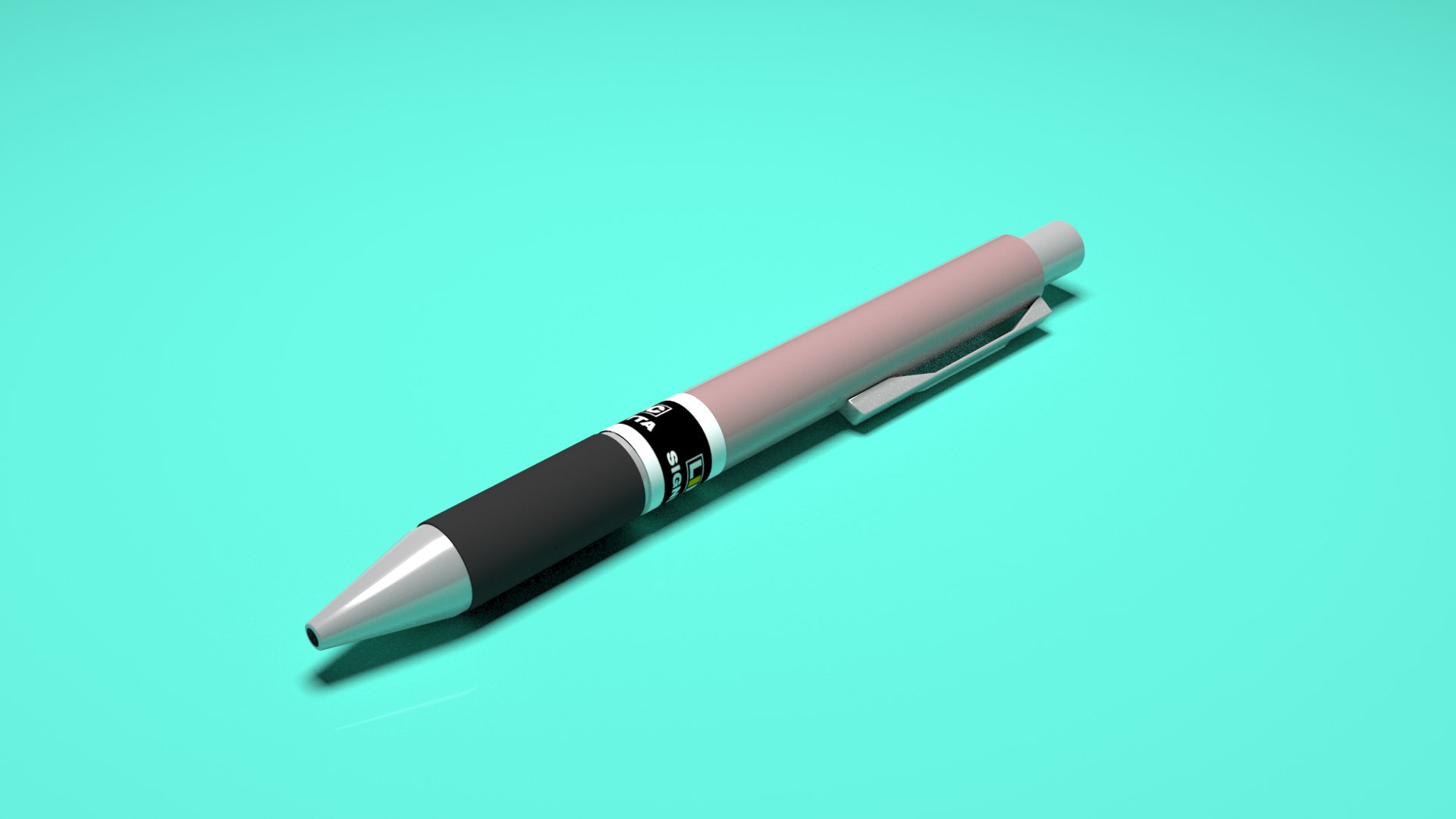 Simple Pen 3D Model - TurboSquid 1505247