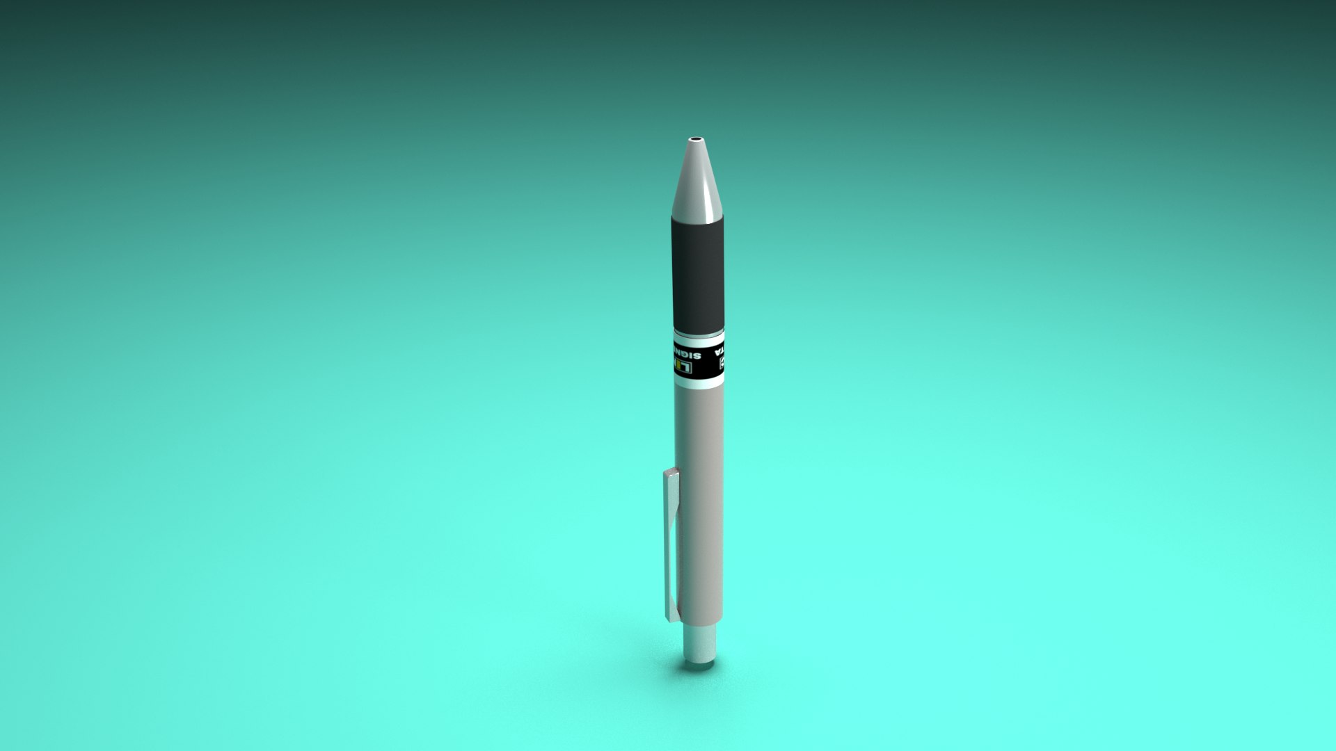 Simple Pen 3D Model - TurboSquid 1505247