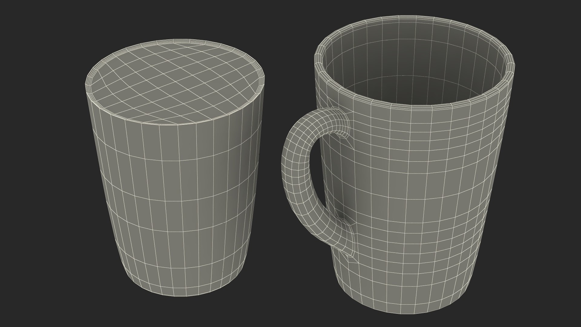 Drinking Tea Cup Full 3D Model - TurboSquid 2083590