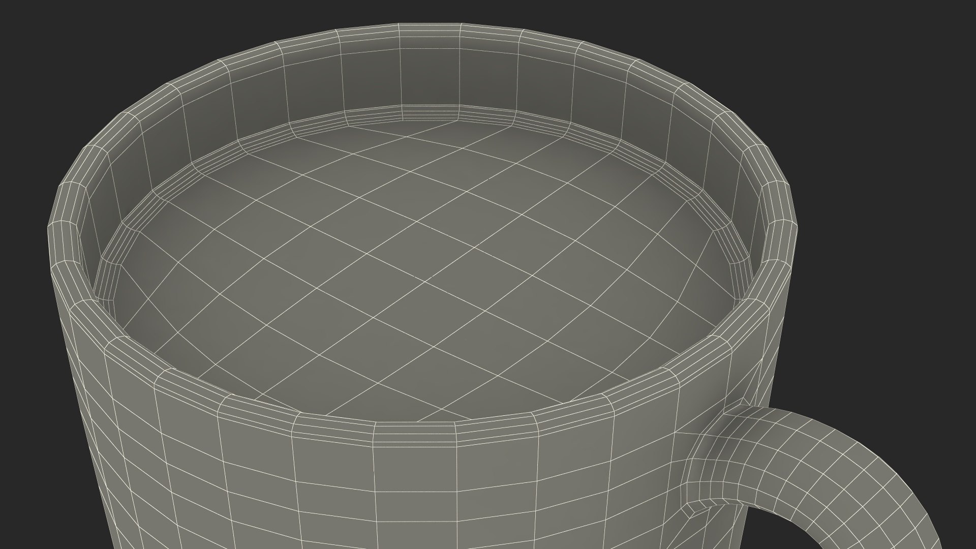 Drinking Tea Cup Full 3D Model - TurboSquid 2083590