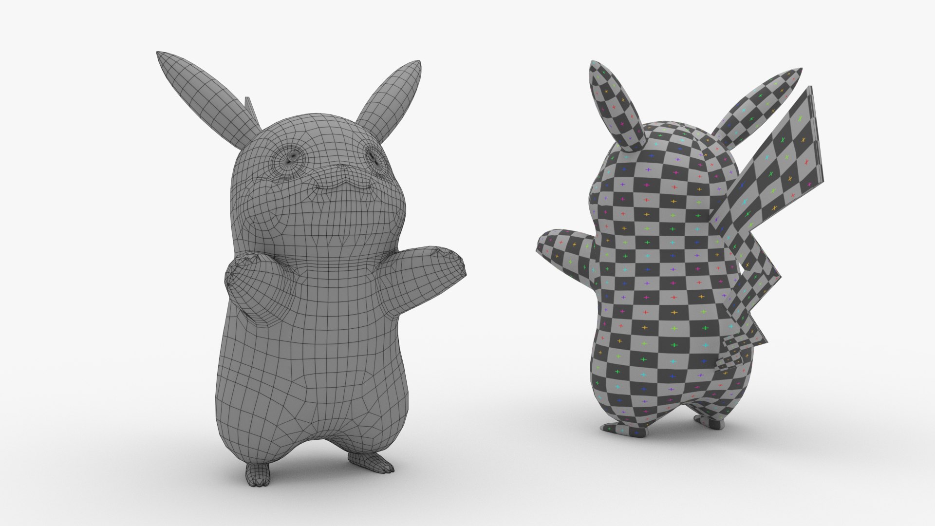 Pikachu Model - TurboSquid 2386467