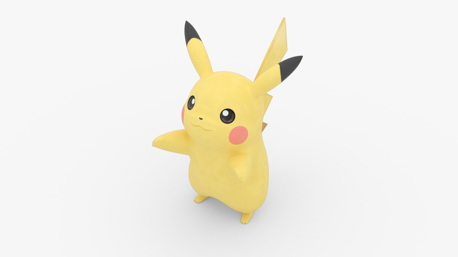 Pikachu Model - TurboSquid 2386467