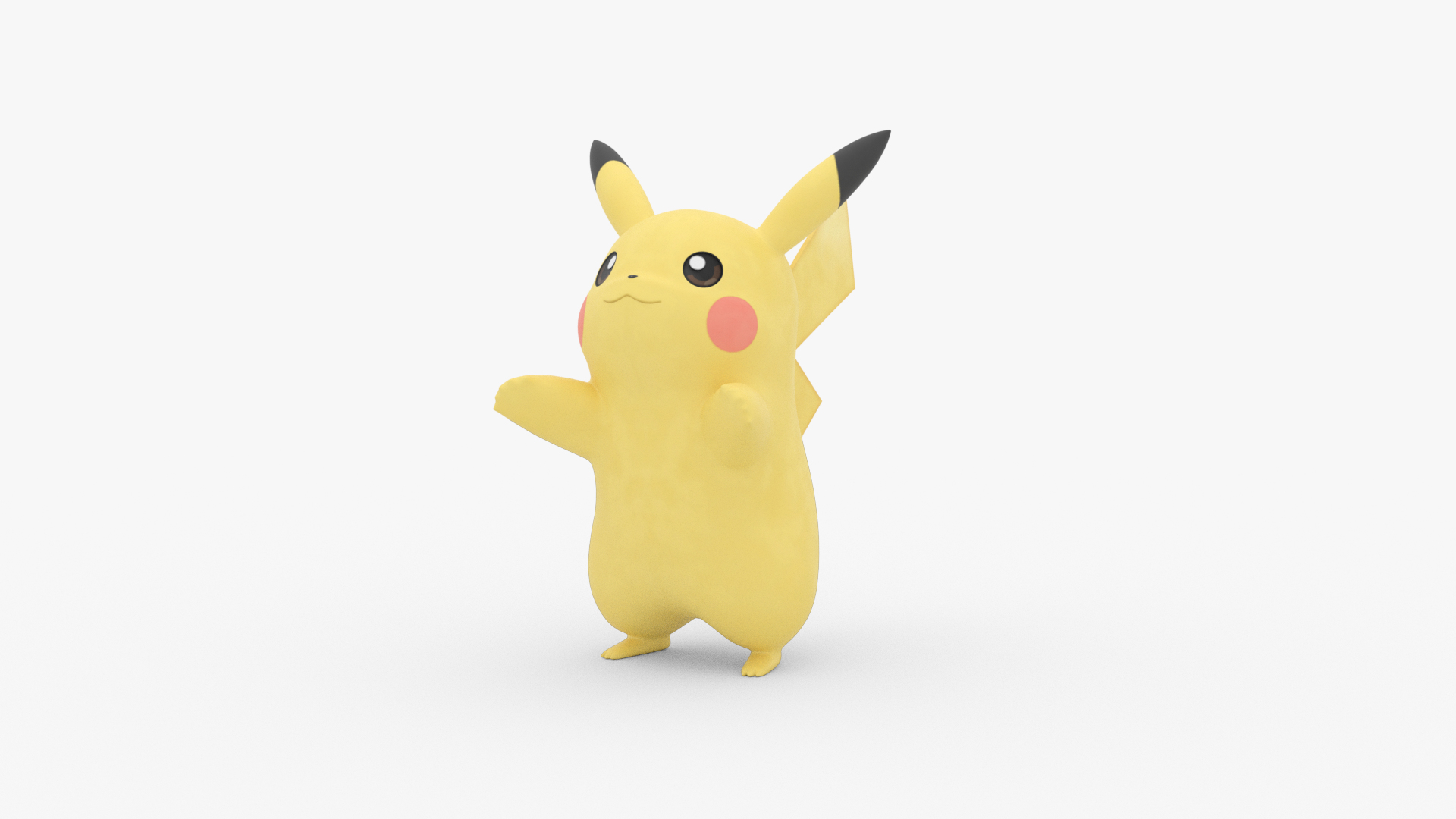 Pikachu Model - TurboSquid 2386467