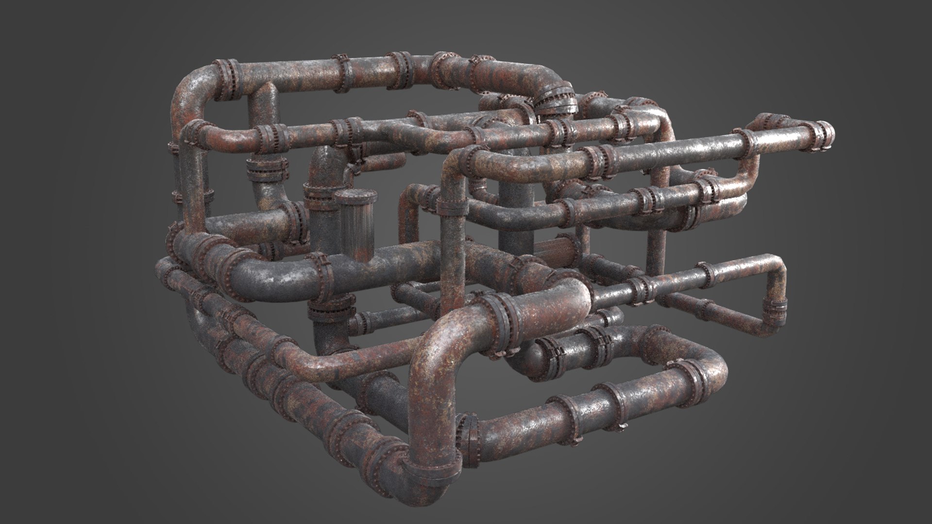 3D Pipe Element Factory - TurboSquid 1297608