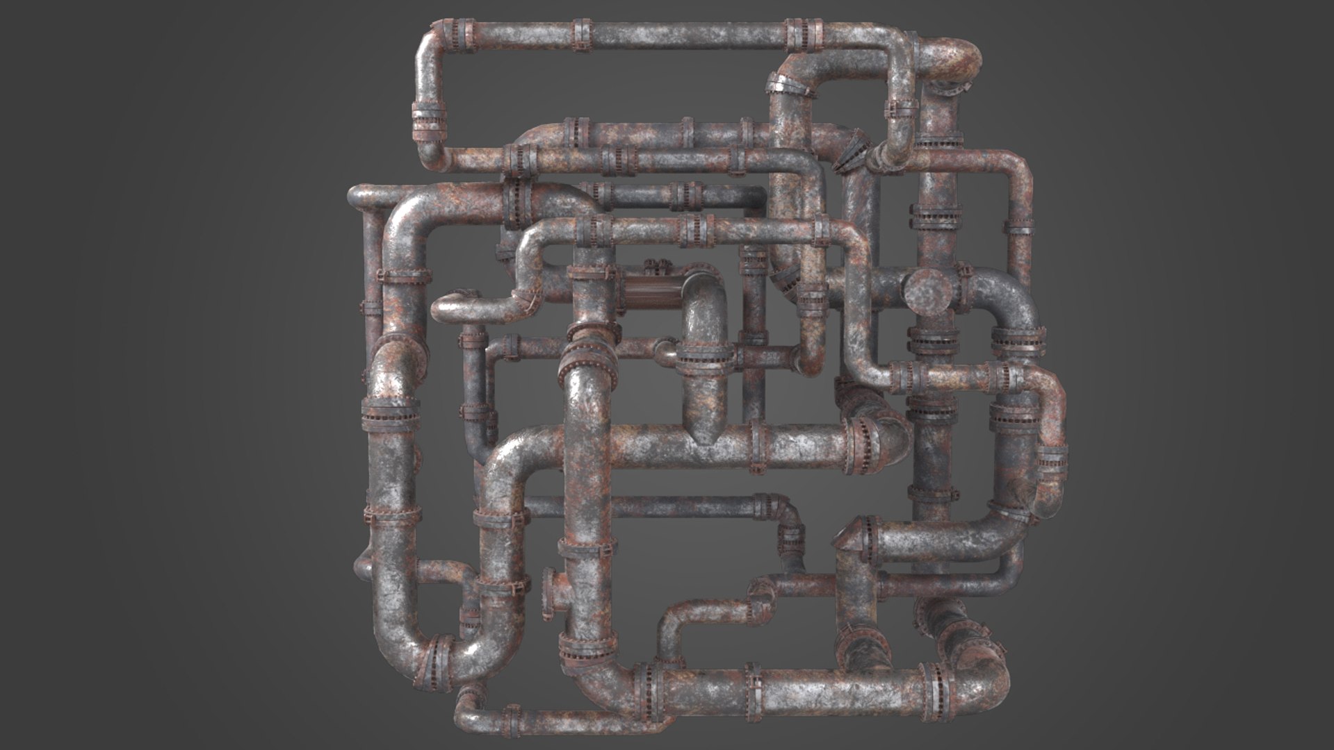 3D Pipe Element Factory - TurboSquid 1297608