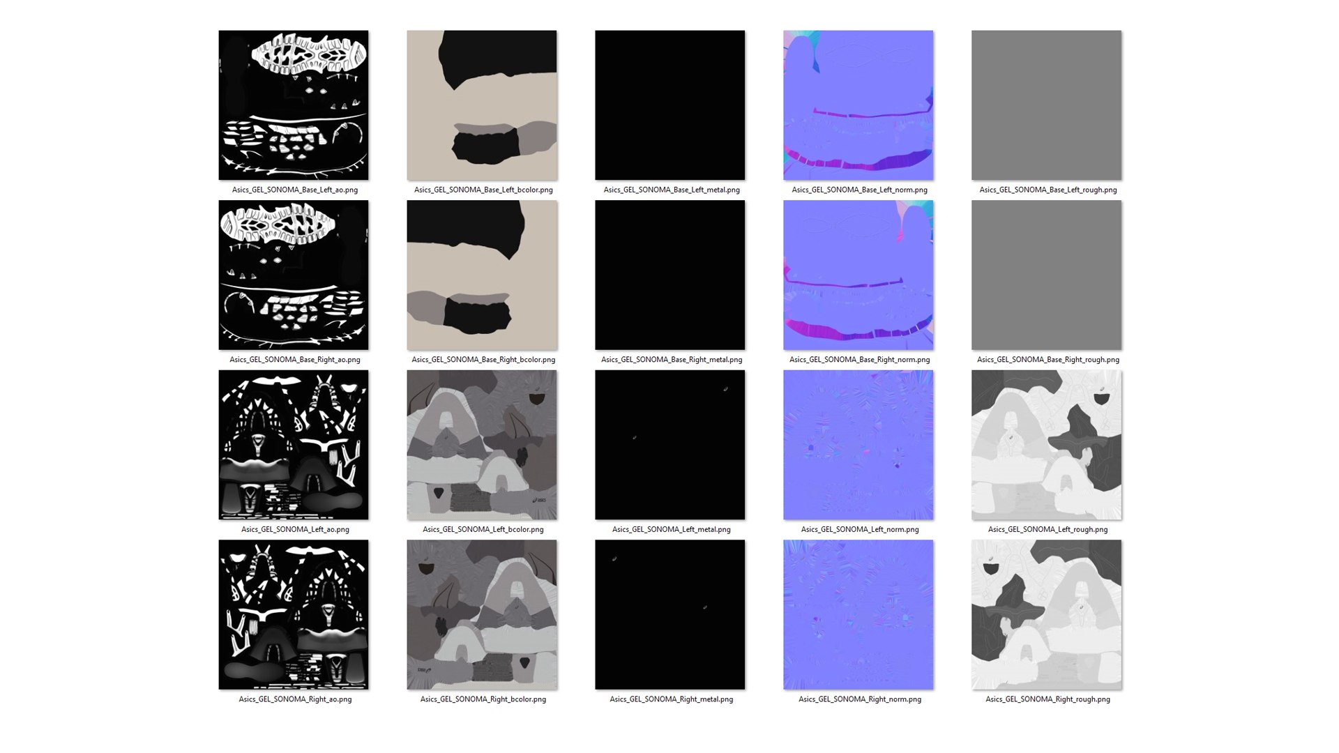 3D Model Asics GEL SONOMA - TurboSquid 2294610