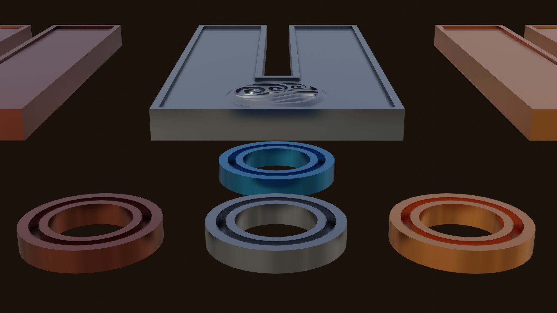 3D Water Nation Currency Avatar Last Air Bender - TurboSquid 1929362