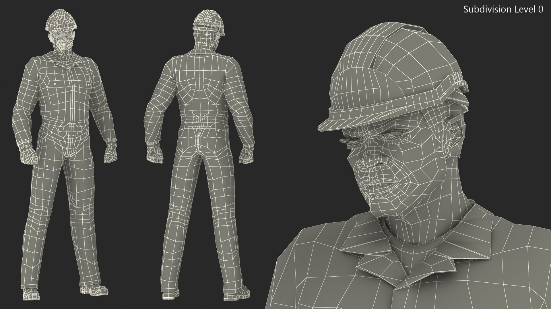 American disaster rescuer rescue 3D model - TurboSquid 1705139