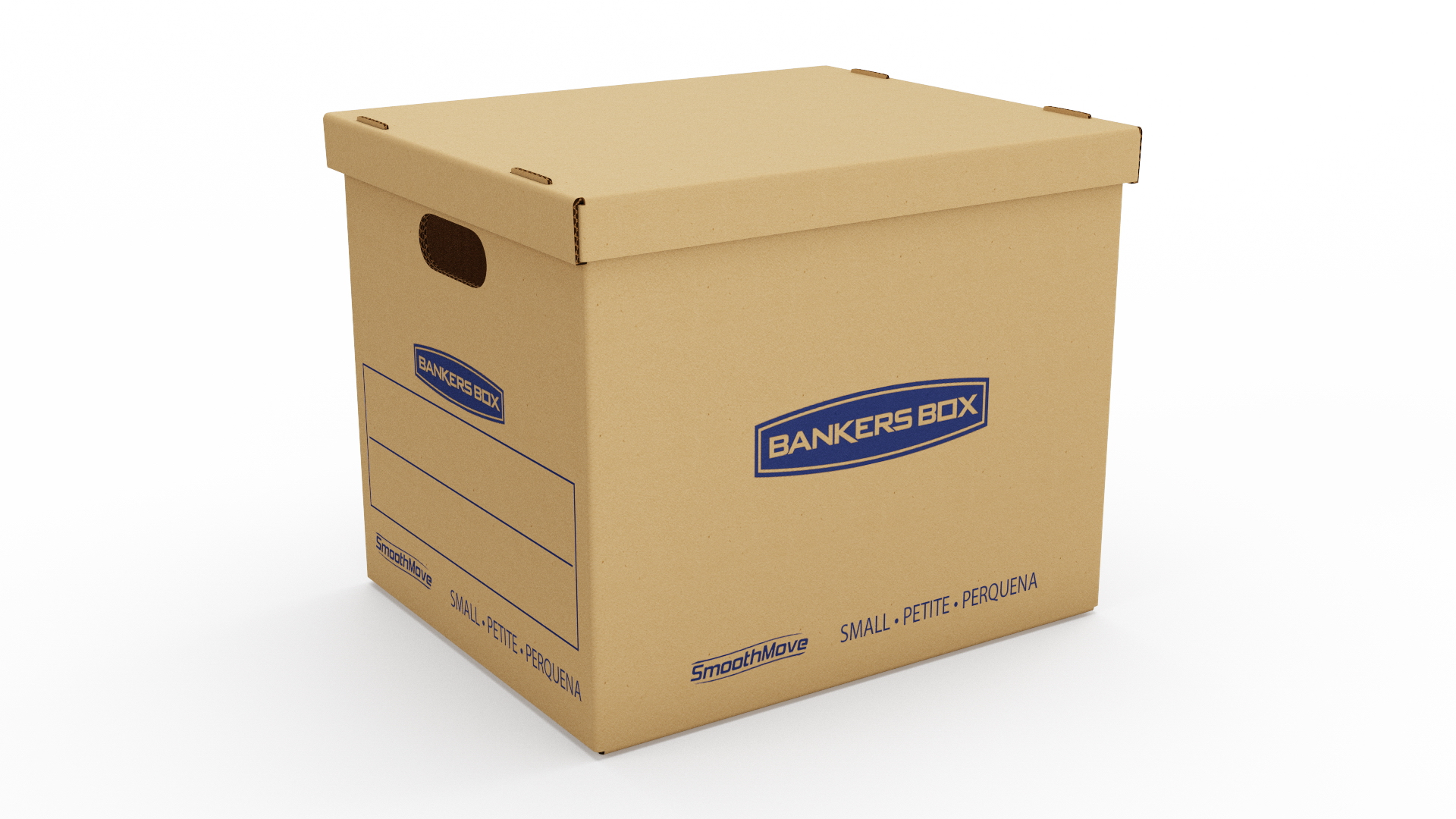 3D Carton Bankers Box - TurboSquid 1935029