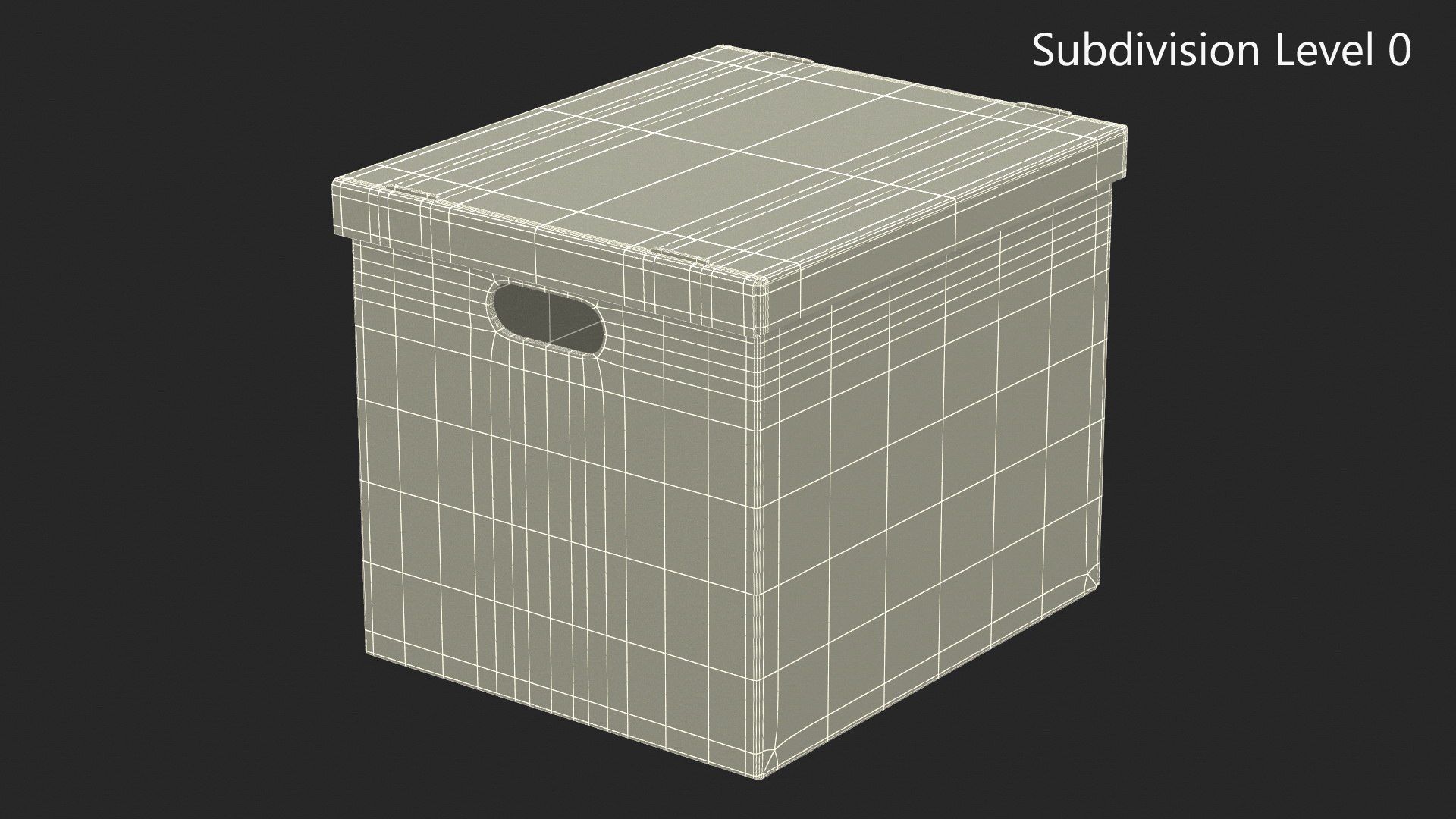 3D Carton Bankers Box - TurboSquid 1935029