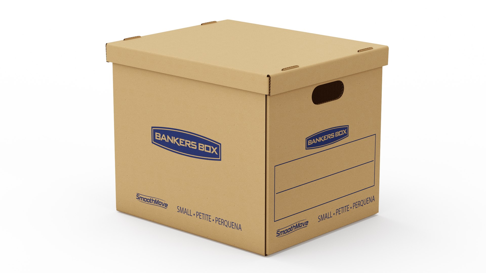 3D Carton Bankers Box - TurboSquid 1935029