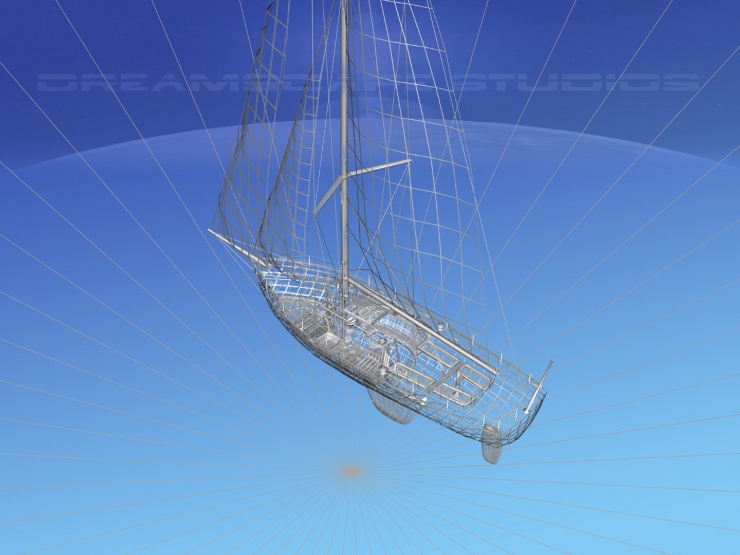 Cutter rigged sailing sailboats 3D model - TurboSquid 1306369